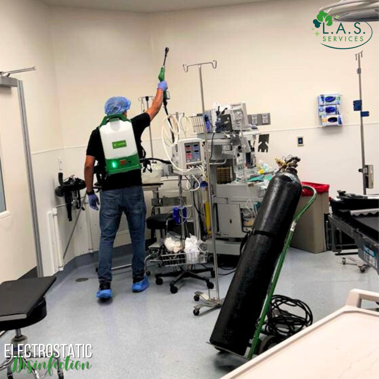 Do you know about the “Electrostatic disinfection”? | L.A.S SERVICE